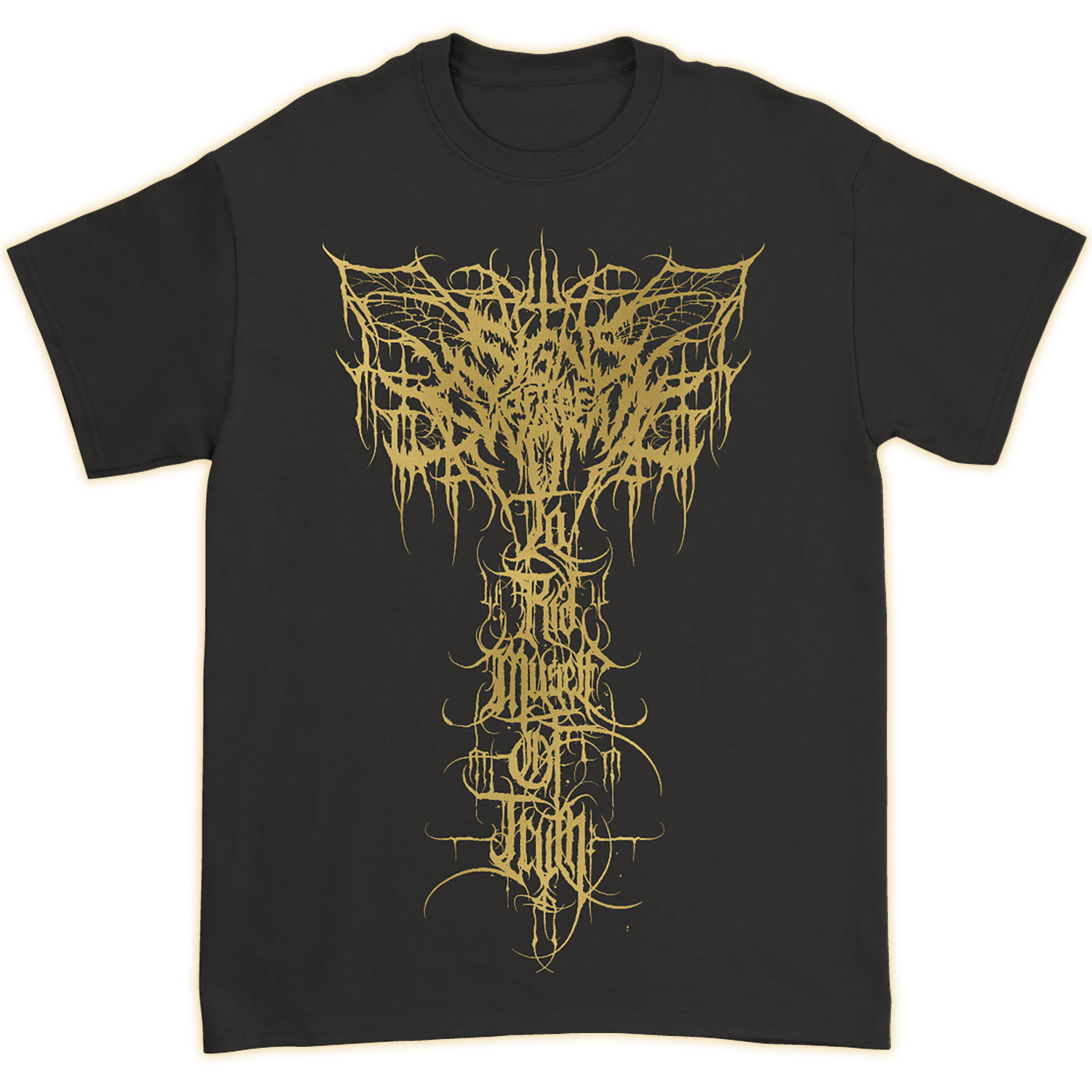Gold Foil 'To Rid Myself of Truth' Logo Combo – Signs of the Swarm